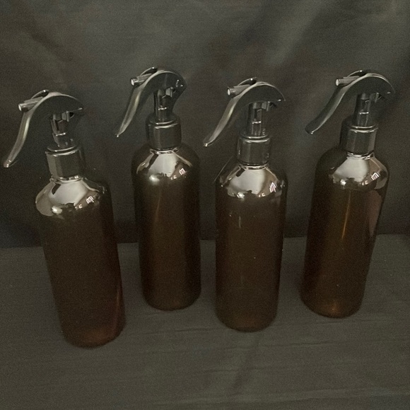 Other | Amber Plastic Refillable Sprayers Spray Multi Use Bottles With ...